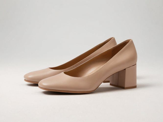 Neutral Block Heels | by Briella Nicholson | Medium