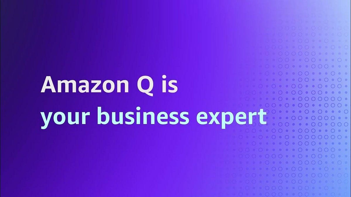Amazon Q is simply Outstanding!!! | by TechStoryLines | Medium