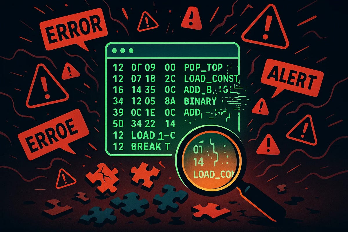 Why Debugging Python Bytecode Was the Hardest Thing I’ve Ever Done | by Zain Ahmad | Level Up Coding