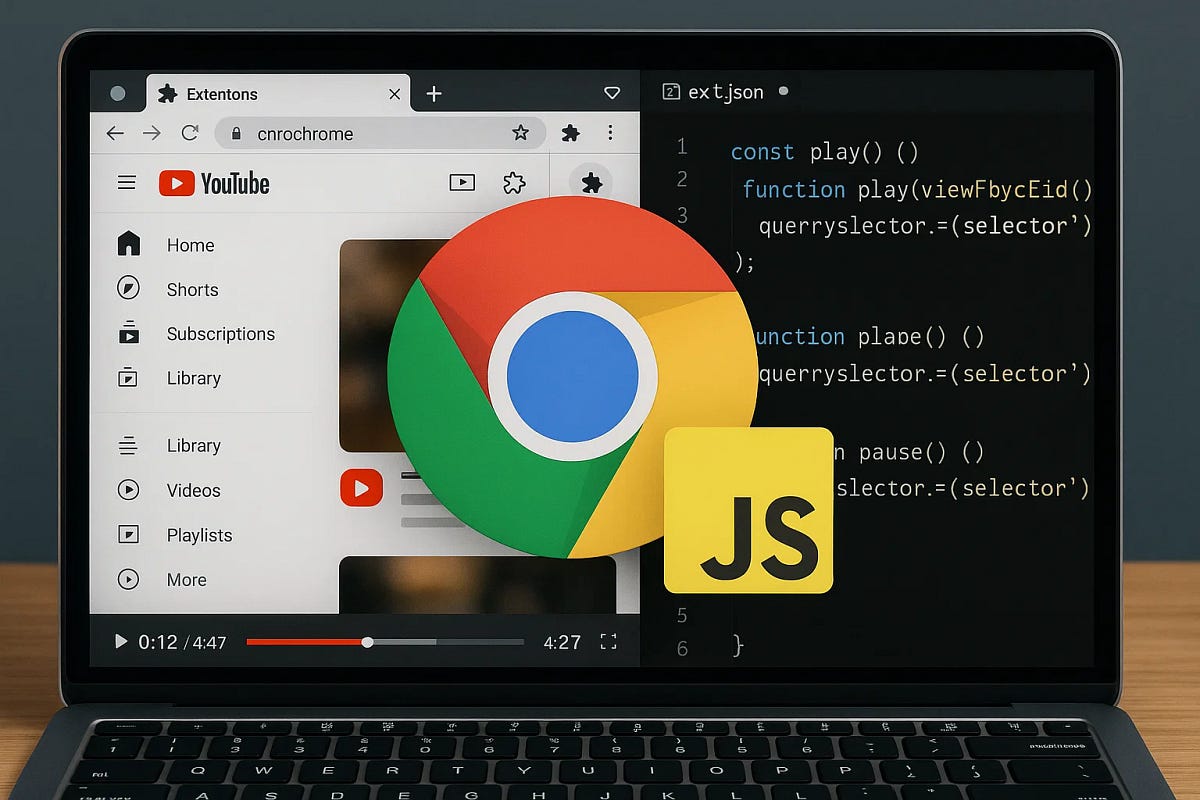 I Built a Chrome Extension That Controls YouTube — With Just 80 Lines of JavaScript | by Abdul ...