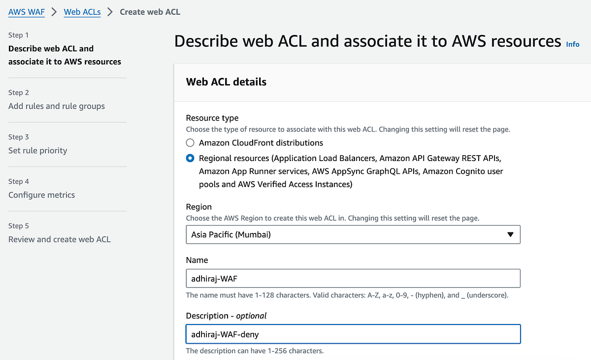 Implementing AWS WAF to Restrict Access Based on Country | by Adhiraj Jarwal | Medium