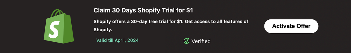 Shopify 3 Month Trial [September-2024] - Sign Up Today! | Medium