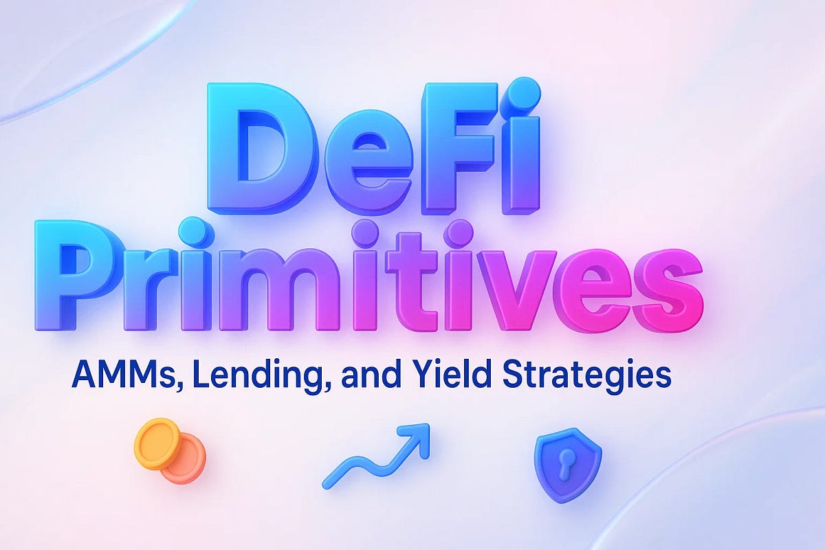 DeFi Primitives: AMMs, Lending, and Yield Strategies | by Tera Byte 26 | Write A Catalyst | Aug ...