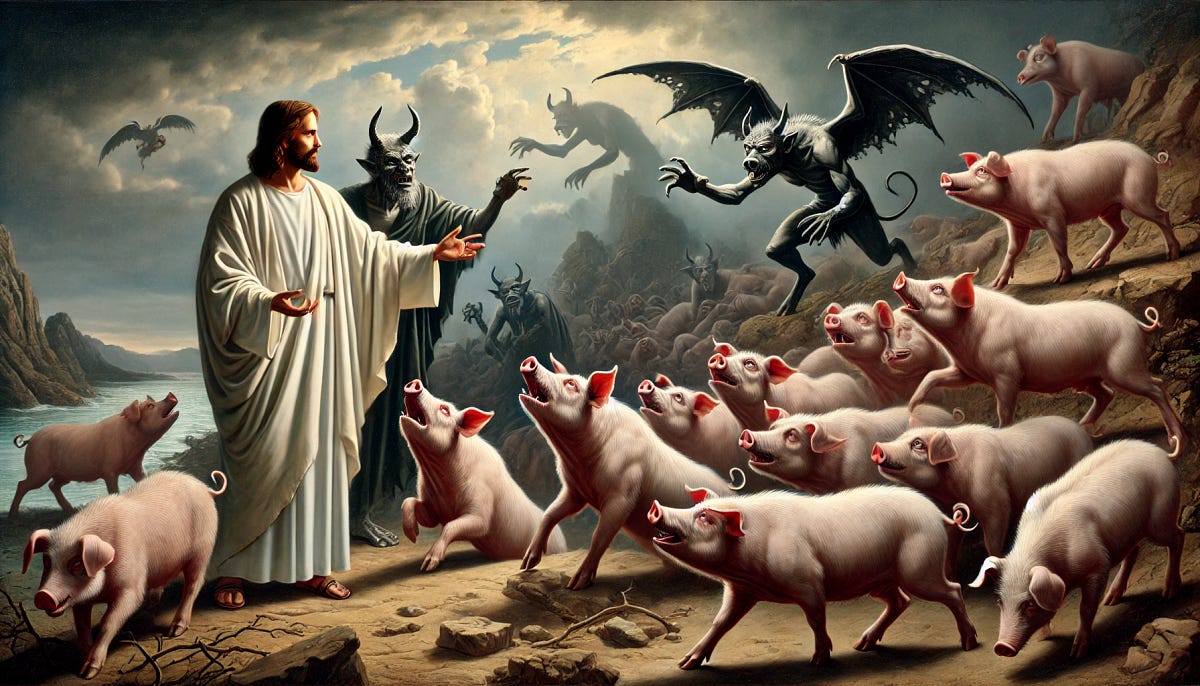 Demons Begged Jesus to Possess Pigs — Here’s Why He Said Yes to Their ...