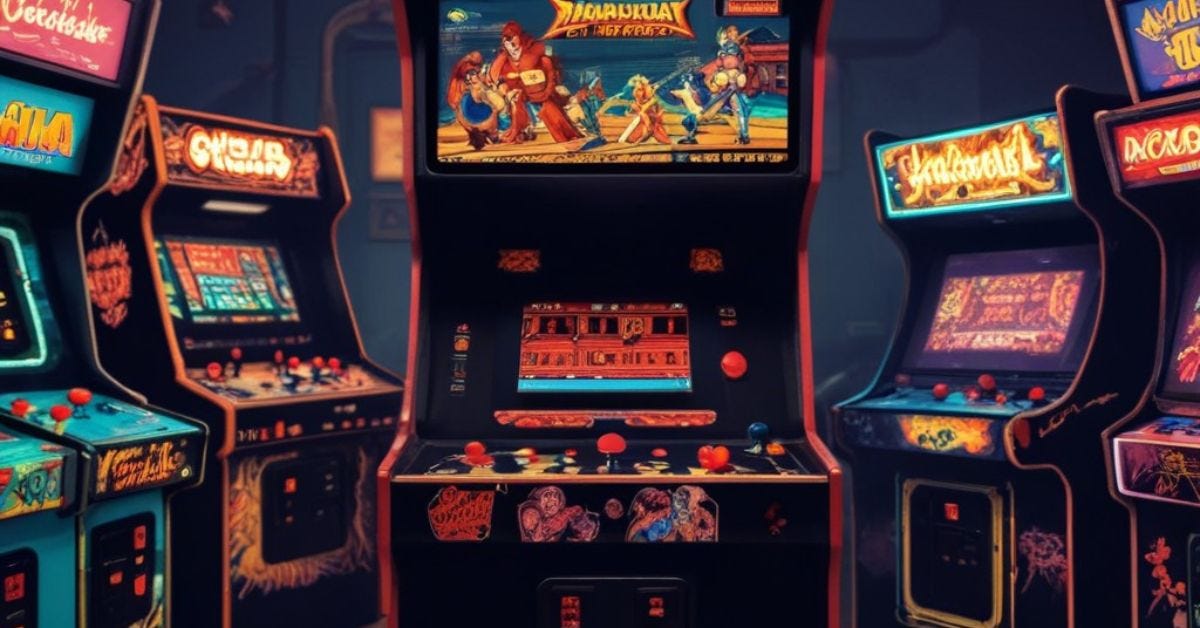 Nostalgia Gaming: Revisiting Classic Arcade Games | by Ansa Zulfiqar ...