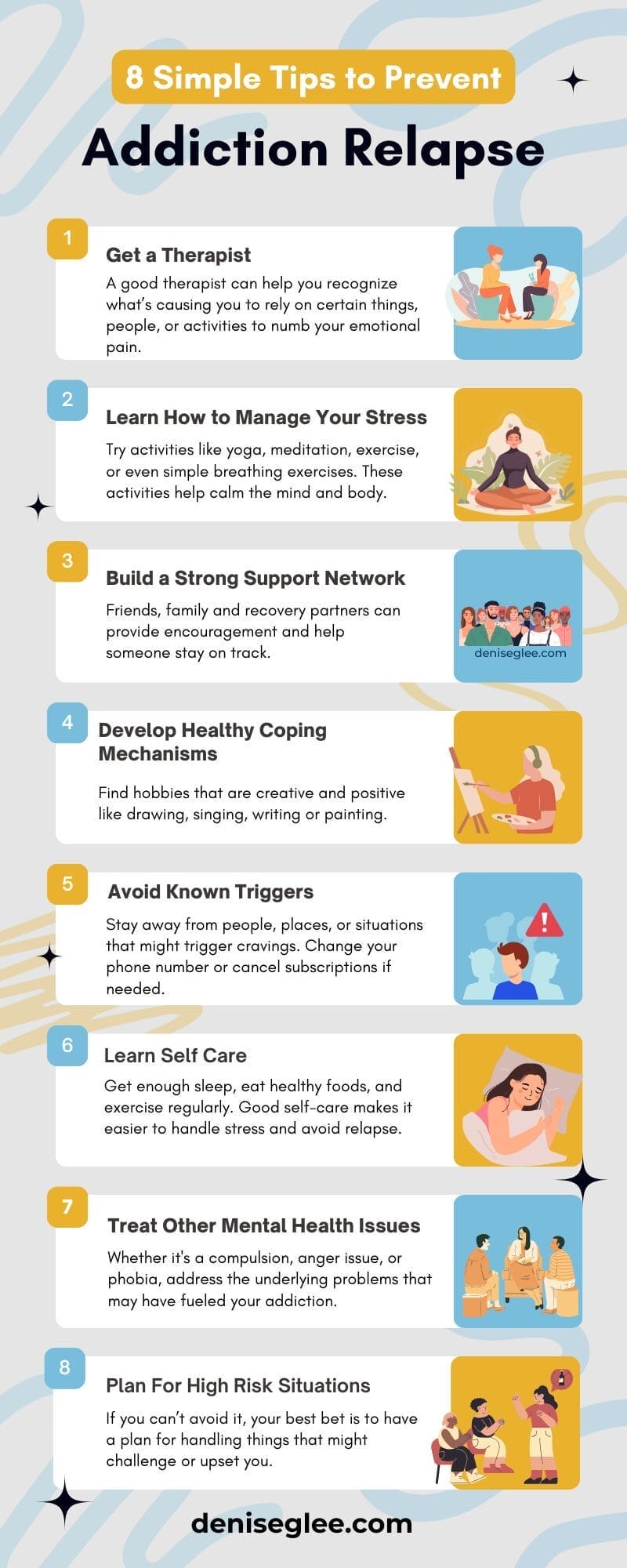 Relapse Prevention: Staying Strong and Breaking Old Habits | by Denise ...