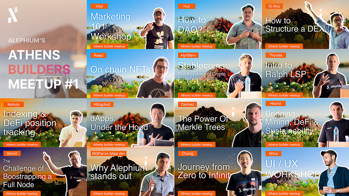 All the Athens Meetup Presentations! | by Alephium | Medium