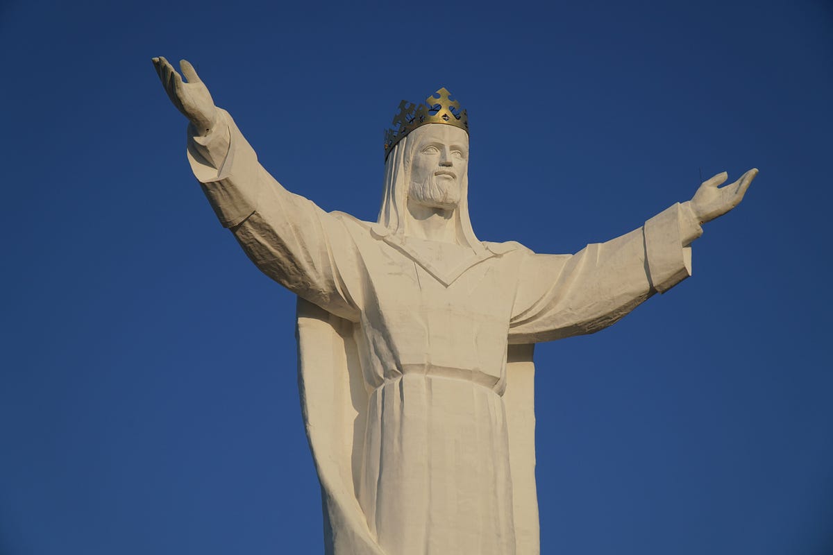 Divine Elegance in Stone: The Catholic Marble Statue of Jesus | by ...