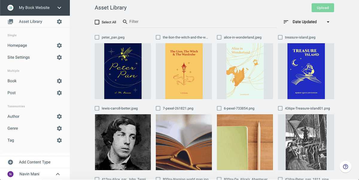 How to Create a Beautiful Books Website in Under 2 minutes | by Navin ...