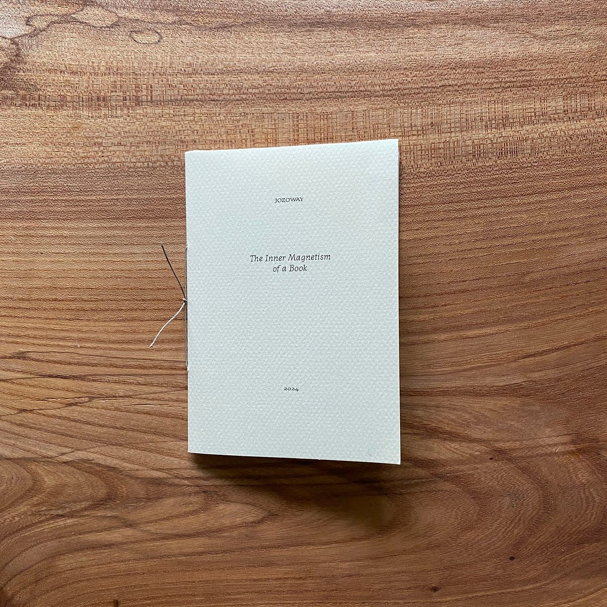 The Inner Magnetism of a Book. I hold an intimate relationship with ...