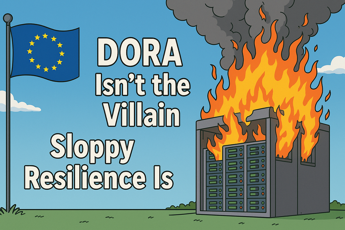 EU’s DORA Isn’t the Villain — Sloppy Resilience Is | by Szabolcs Rozsnyai | Google Cloud ...