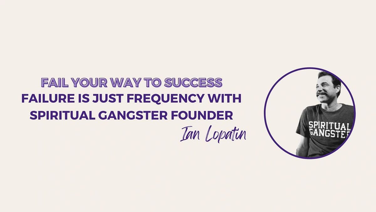 Failure is Just Frequency with Ian Lopatin | by Anna David | Medium