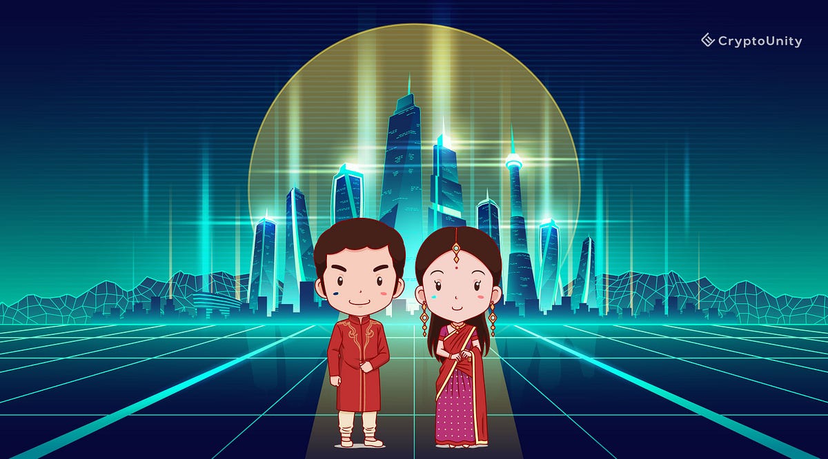 Indian couple celebrates blockchain wedding with NFT vows and digital ...