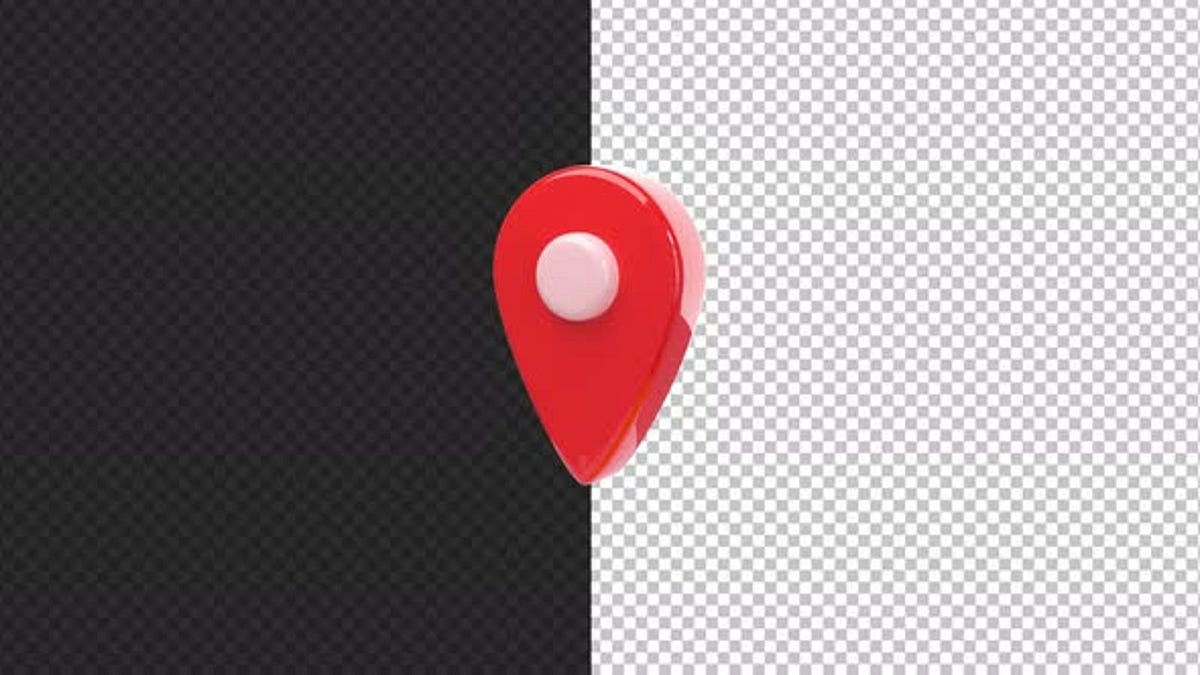 3D Location mark — 4K - Chkpna - Medium