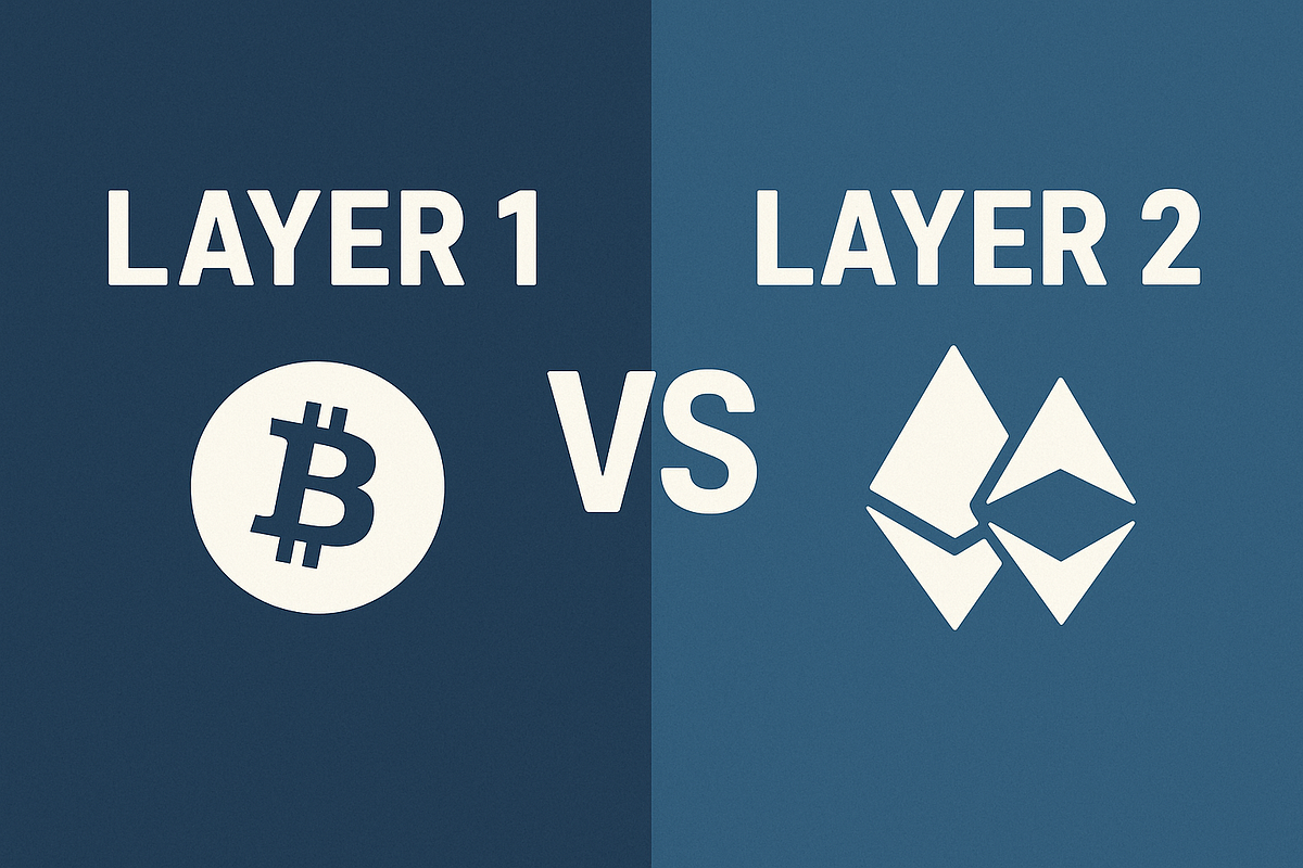 Layer 1 vs Layer 2: what every crypto user should know | by SatoshilnTheShell | Aug, 2025 | Medium