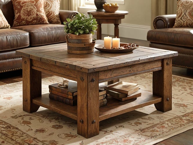 Rustic Lodge Square Coffee Tables | by Stormi Miller | Jun, 2024 | Medium