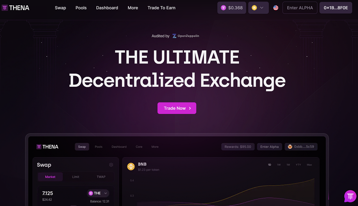 THENA 101 — Single Token Vault Guide | by THENA | Medium