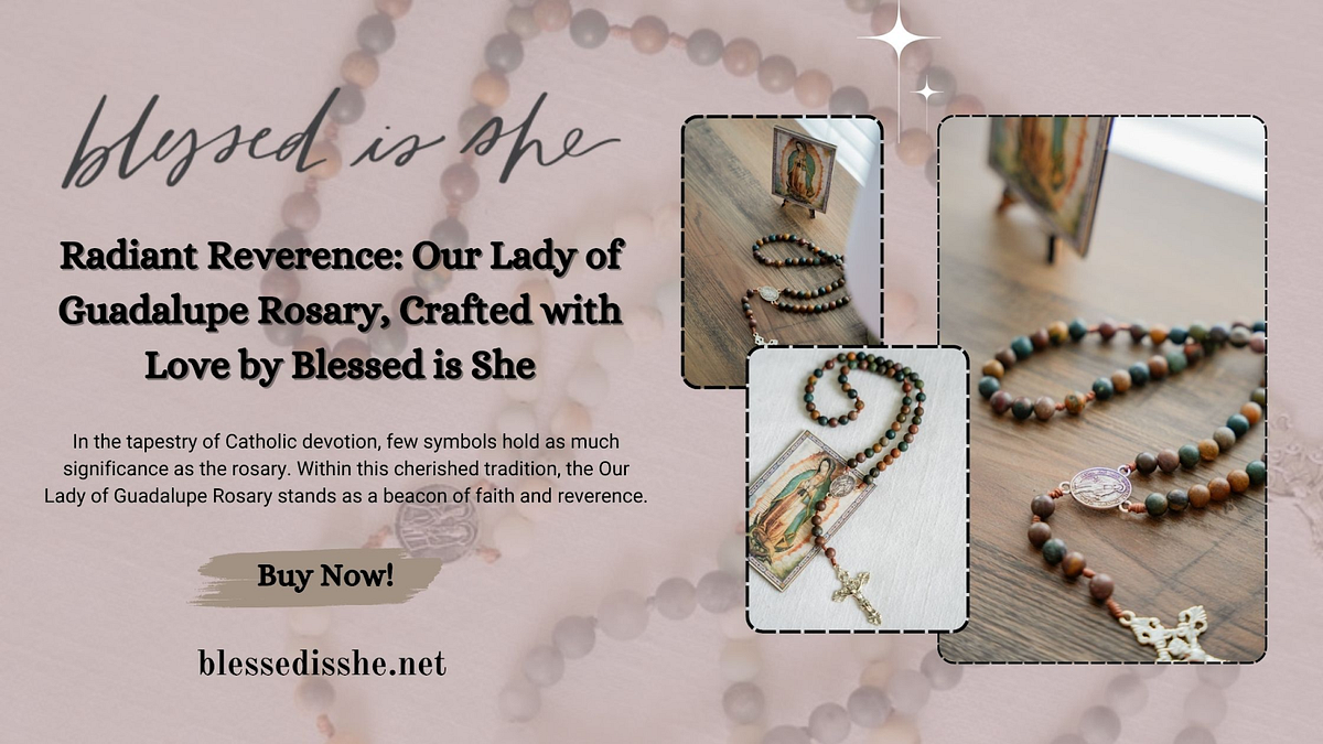 Radiant Reverence: Our Lady of Guadalupe Rosary, Crafted with Love by ...