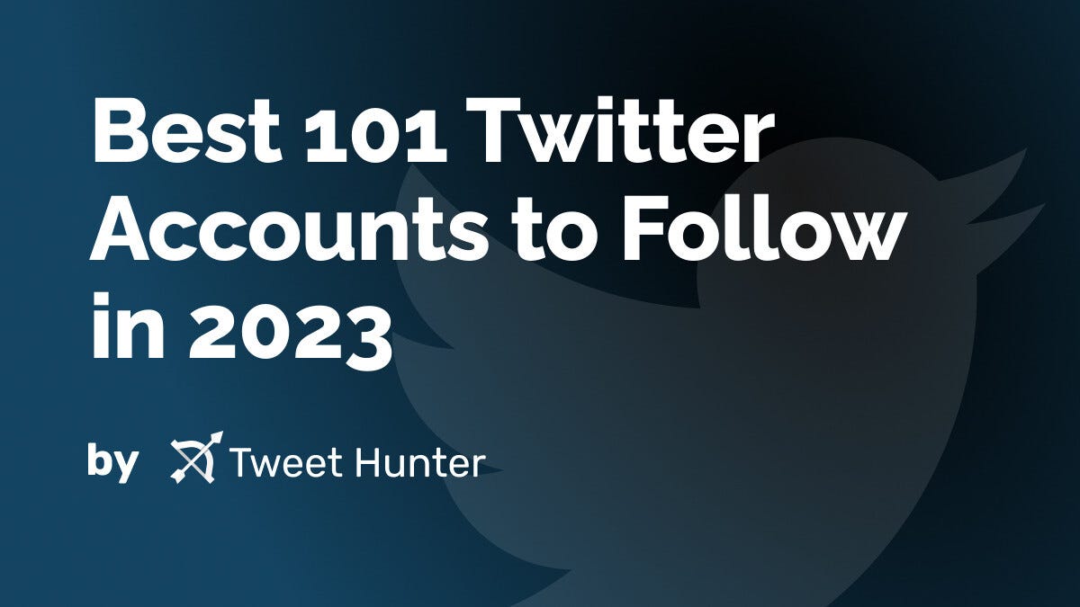 Best Twitter Accounts 2024: Must-Follow Profiles for Insights | by ...