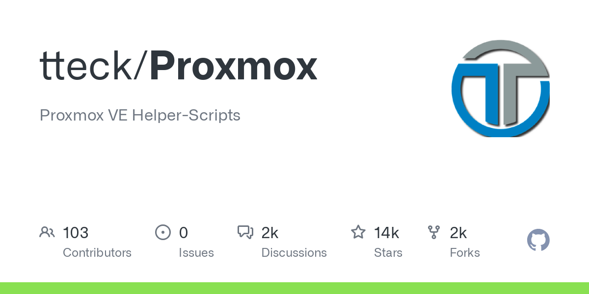 TTeck’s Journey and the Future of ProxmoxVE Helper Scripts | by Mr ...