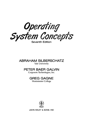 Download Operating System Concepts — Abraham Silberschatz - Lucas David - Medium