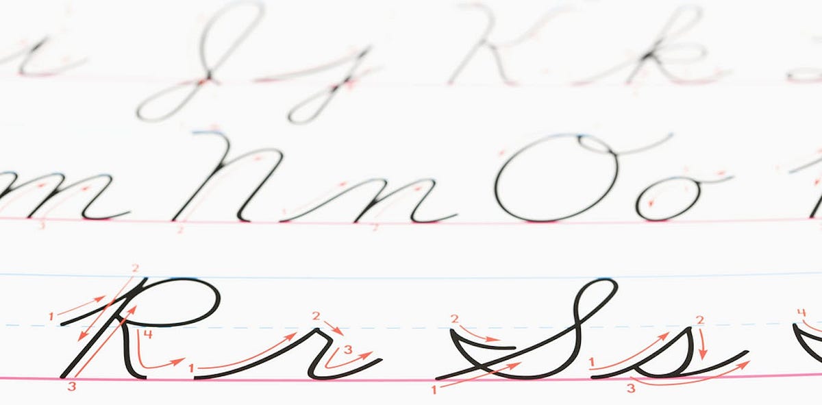 Cursive: The Forgotten Language. In an age dominated by technology and ...