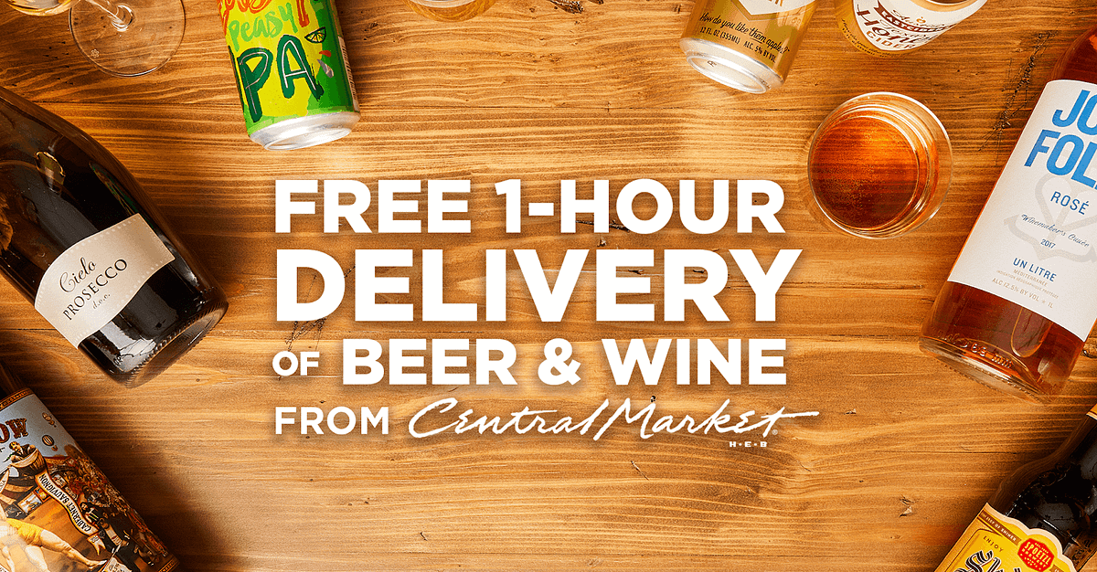 Favor Launches Free Delivery Central Market Beer & Wine | by Favor ...