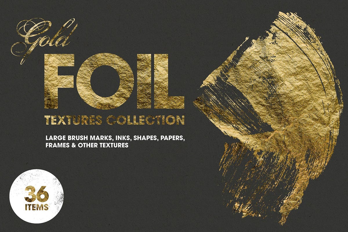 Gold Foil Textures (Textures Graphics) | by Miamarionette | Apr, 2024 ...
