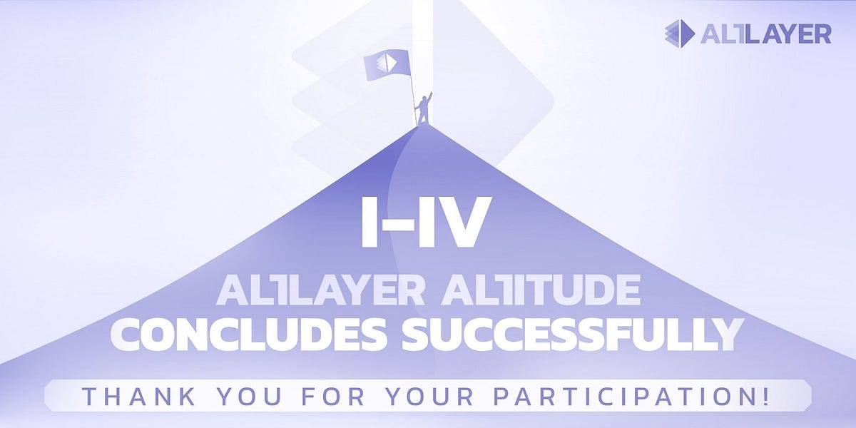 Phase IV concludes, marking the end of the Altitude campaign series | by AltLayer | AltLayer