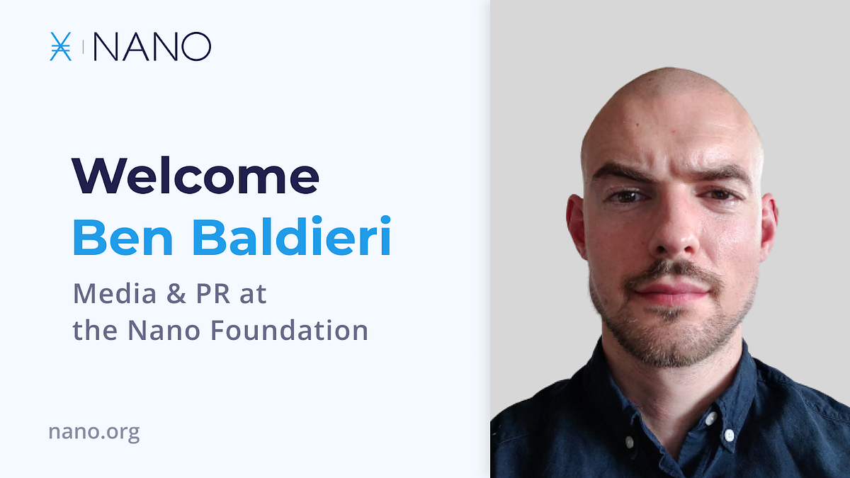 Meet Ben Baldieri: PR & Media Lead of the Nano Foundation | by Kate ...