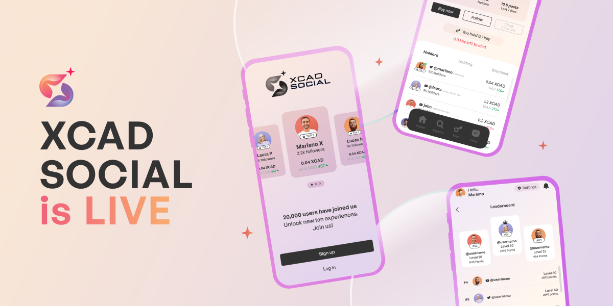 XCAD Social is now live!. We’re pleased to announce the XCAD… | by Oly ...