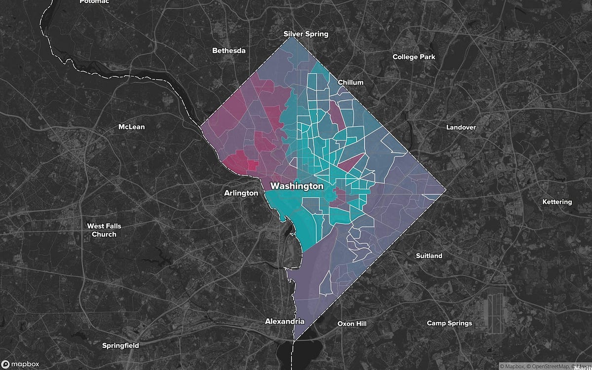 BuzzFeed x Mapbox: Mapping gentrification using the Static Images API | by Mapbox | maps for ...