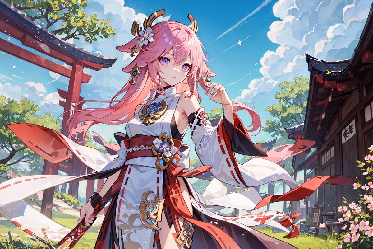 Generate Genshin Impact Character Art with AI at PixAI | by SpriteCube ...