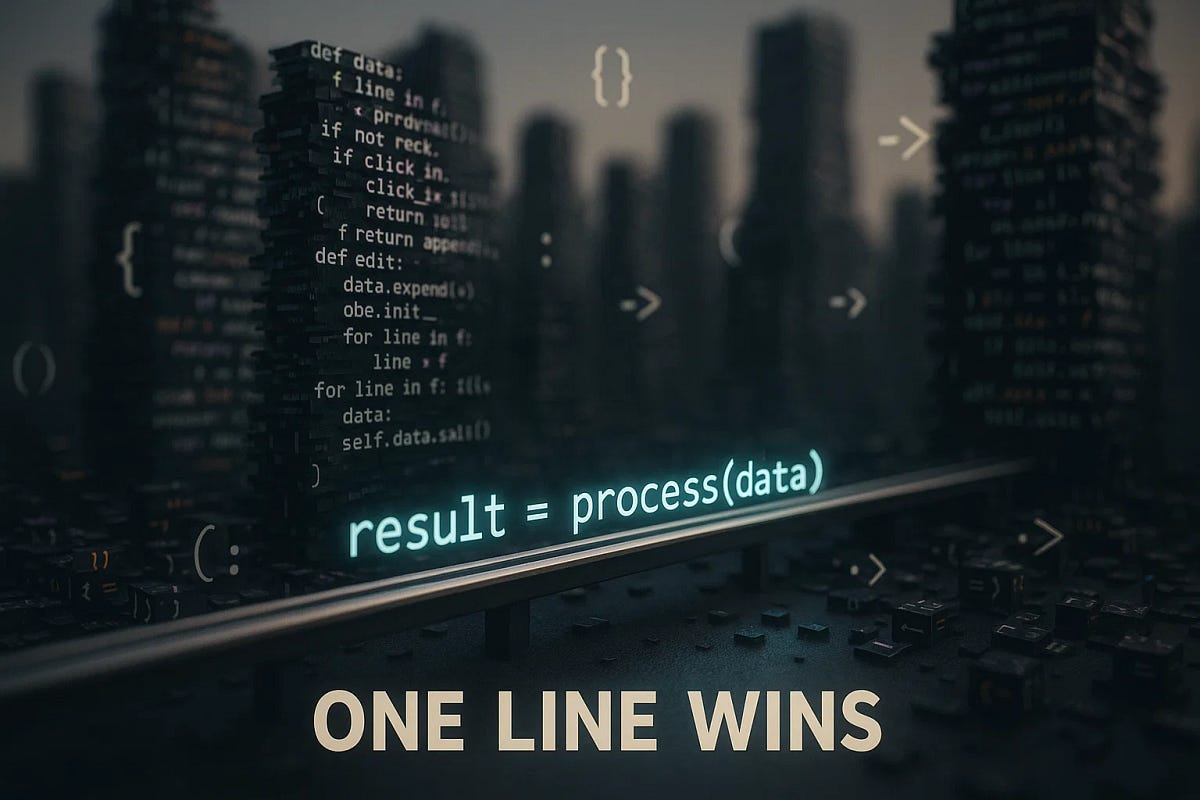 20 Python One-Liners That Are Better Than Full Scripts (And Actually Useful) | by Abdur Rahman ...