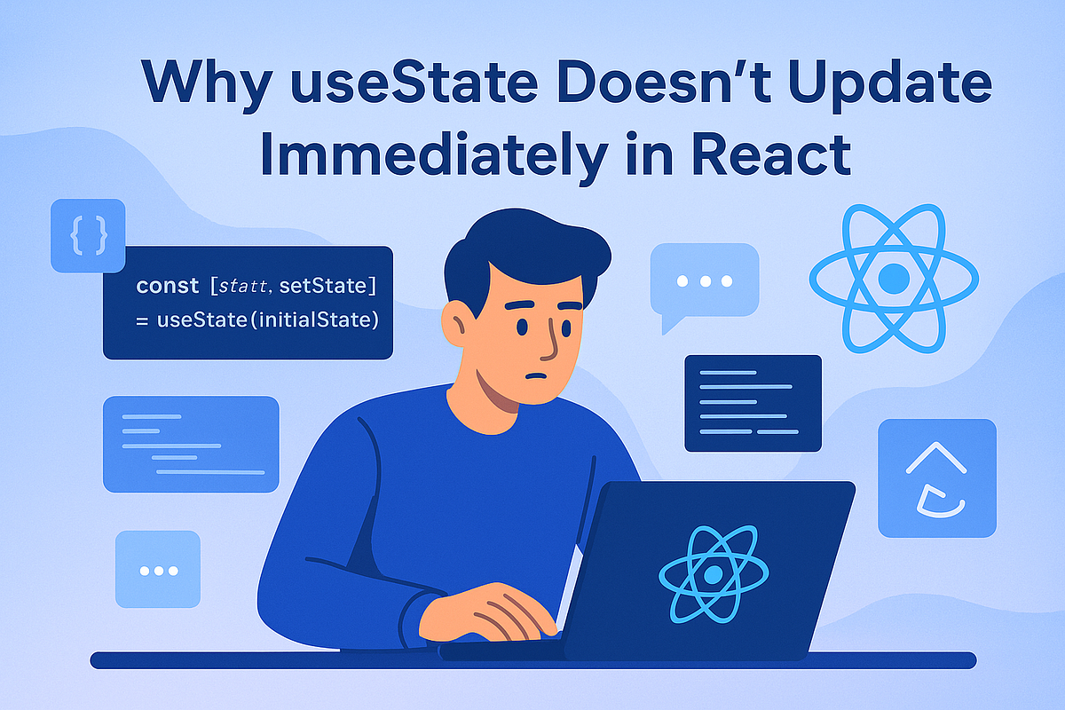 Why useState Doesn’t Update Immediately in React | by codingsprints | Sep, 2025 | JavaScript in ...