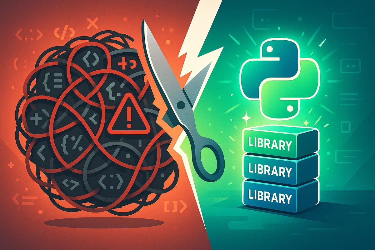 I Deleted Half My Codebase After Discovering These Python Libraries | by Abdul Ahad | Sep, 2025 ...
