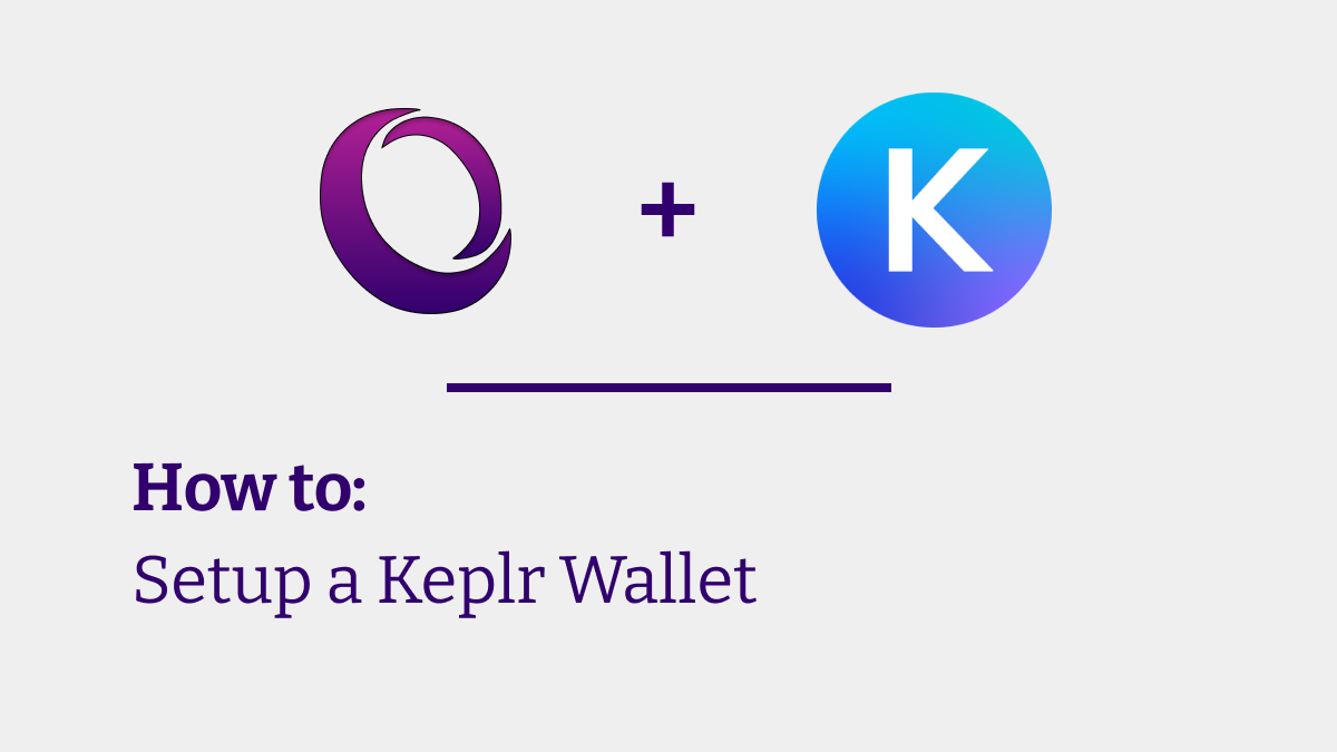 How to: Setup a Keplr Wallet. How to setup a Keplr Wallet: Keplr… | by Torus Research | Medium