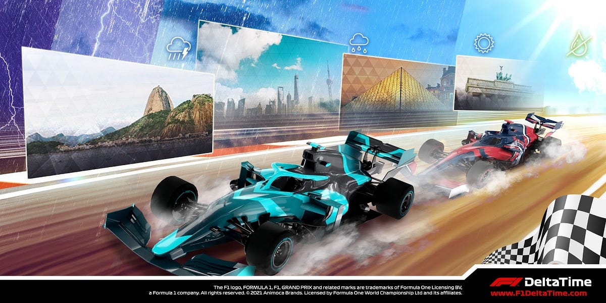 It’s time to make it rain keys in this new F1® Delta Time Grand Prix ...