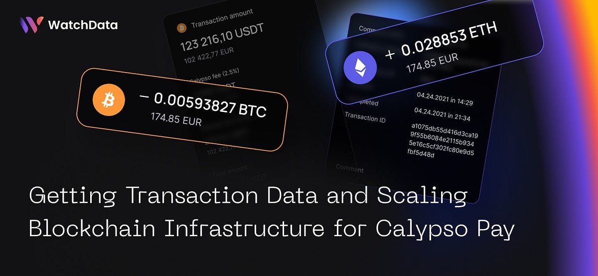Case Study. Getting Transaction Data and Scaling Blockchain Infrastructure for Calypso Pay | by ...