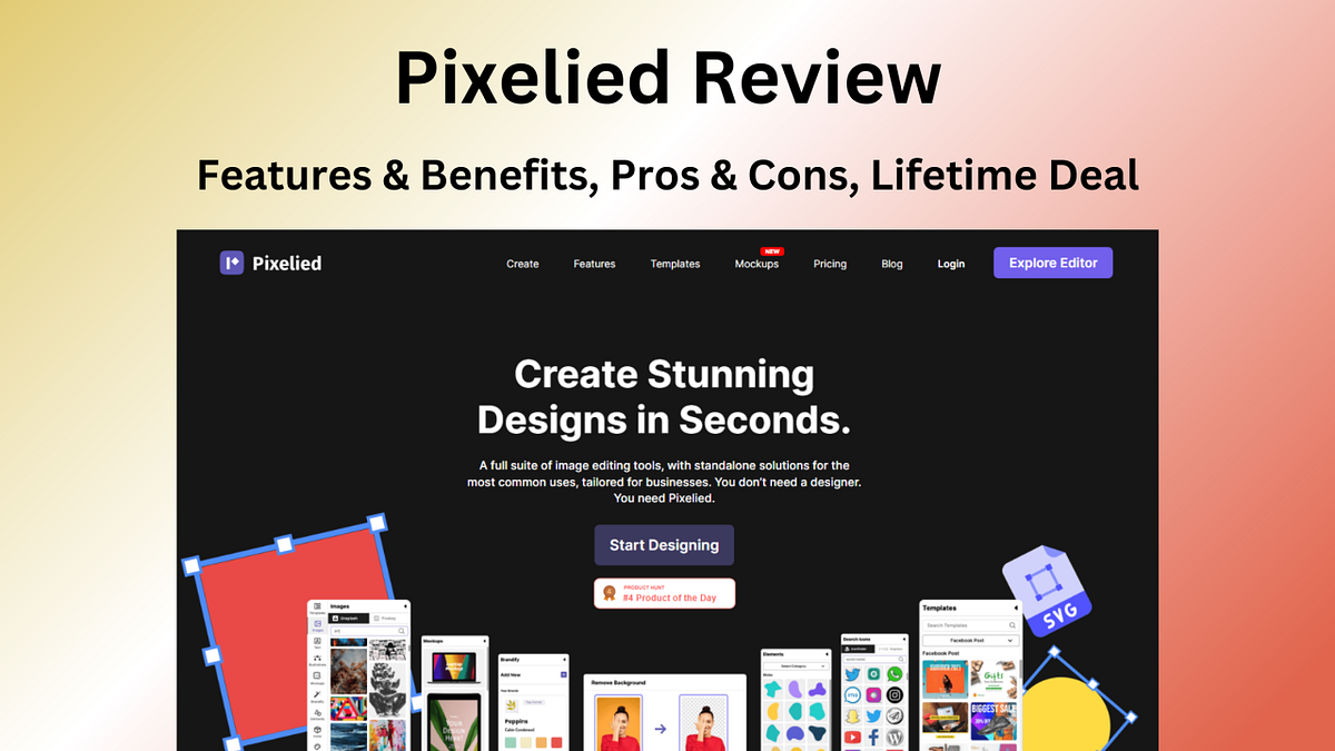 Pixelied review and lifetime deal + Lifetime Deal (Appsumo) | by Bernice J. Arrington | Apr ...
