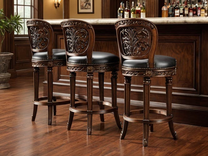 Ornate Traditional Bar Stools Counter Stools | by Tara Ochoa | Jun ...