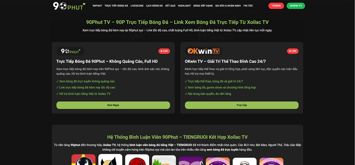 90PHUT TV. 90Phut TV — 90P Trực Tiếp Bóng Đá —… | by 90PHUT TV | May, 2025 | Medium