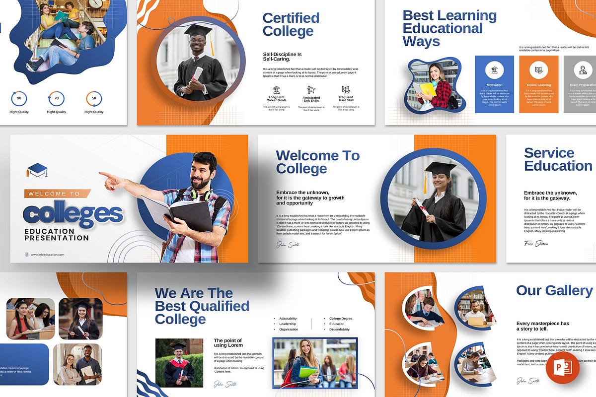 College Presentation Template | by Artisanalchemy | Aug, 2024 | Medium