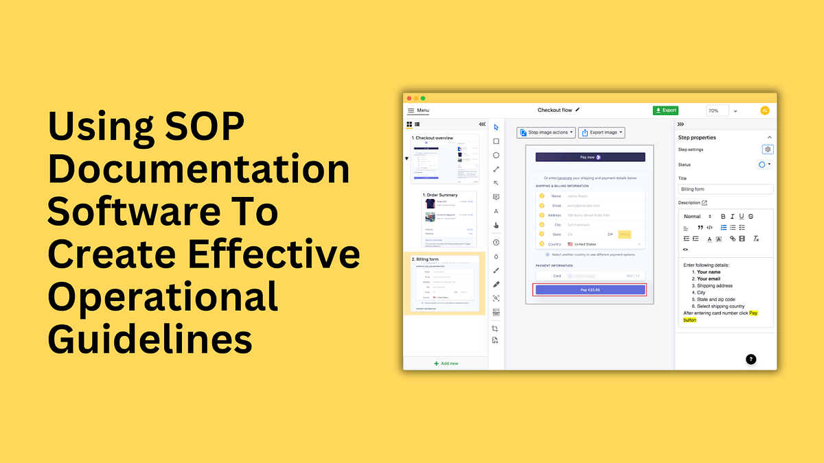 Using SOP Documentation Software To Create Effective Operational ...