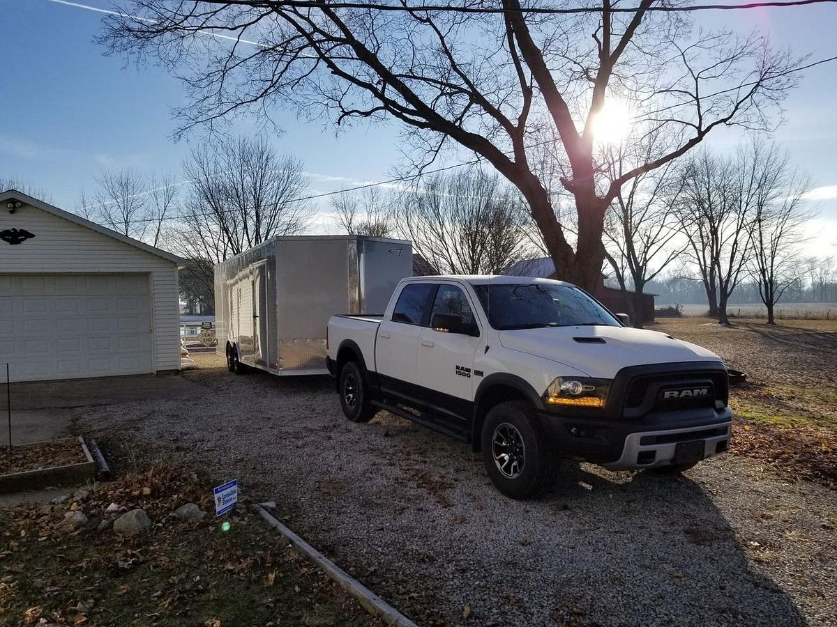 Do it Afraid. This is our truck and trailer getting… | by Bethany ...
