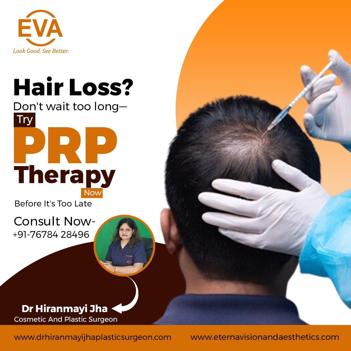 PRP Therapy | Hair Treatment in Delhi - Drhiranmayijhaplasticsurgeon - Medium