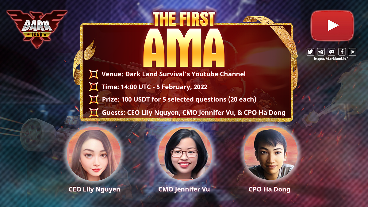 Dark Land Survival’s First AMA Recap | by Gems Incubators | Medium