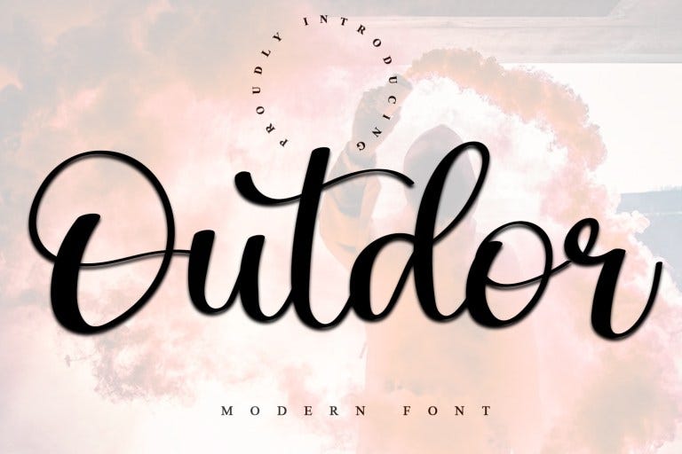 Outdor Font | by Kaitooon | Sep, 2024 | Medium