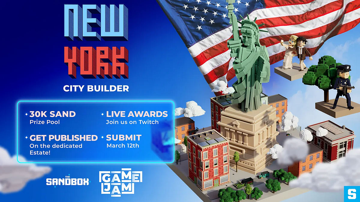 The Sandbox 遊戲創作比賽｜城市建設者 Game Jam | by TheSandboxGameChinese | The ...