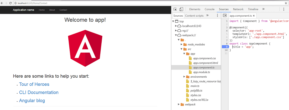 Using Angular in ASP.NET MVC 5 with Angular CLI and Visual Studio 2017 ...